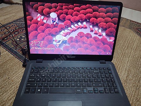 Casper / Casper nirvana s500 laptop. orjinal şarj aleti ile ...