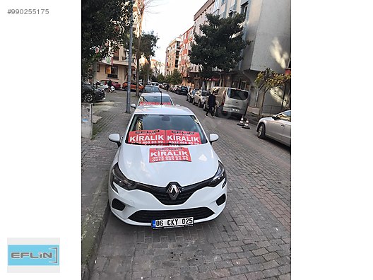 Kiralık Benzinli 2021 model Renault Clio 1.000 TL - 990255175