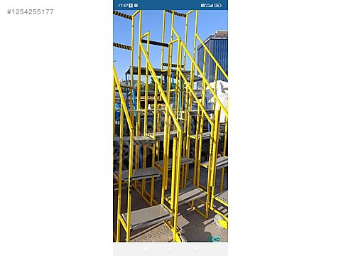 PLATFORMLU MERDİVEN TEKERLEKLİ MERDİVEN PORTATİF MERDİVEN - Türkiye'nin ...