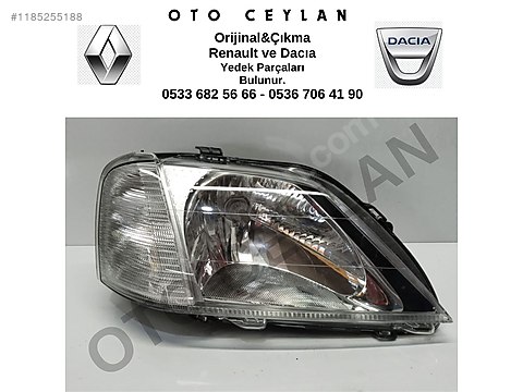 Otomobil & Arazi Aracı / Elektrik / 6001546789 Dacia Logan Sağ Far ...