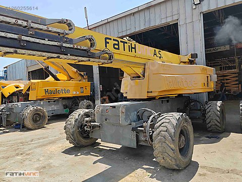 43 M DİZEL TELESKOPİK PLATFORM (MANLİFT) HAULOTTE- H43 TPX- 2008 ...