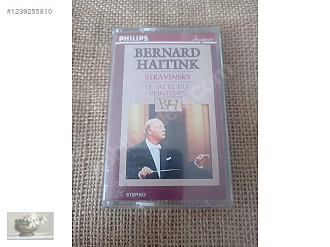 BERNARD HAİTİNK KASET* STRAVİNSKY LE SACRE DU PRİNTEMPS - Müzik ...
