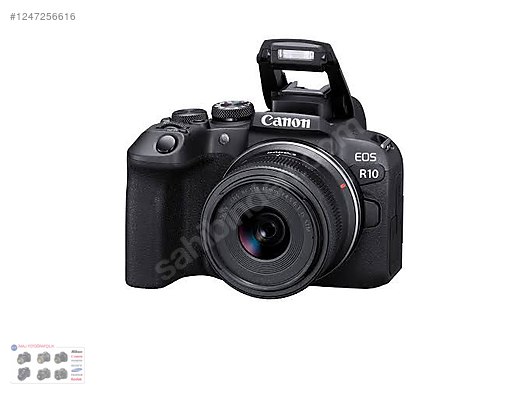 Aynasız / Canon / EOS R10 / CANON R10 15 45 STM KİT SİFİR KAPALİ KUTU ...