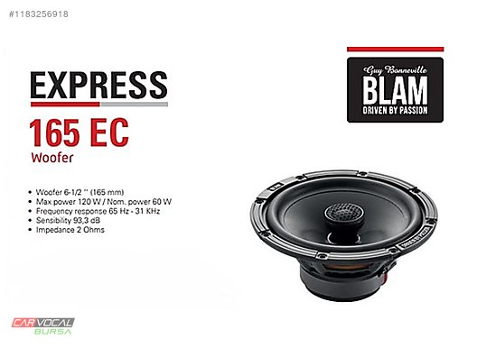 Paket Ses Sistemi / Blam 165 EC+ES Audison 4.300 Amfi Alpine SWE 815 Aktif Bass PK7 sahibinden ...