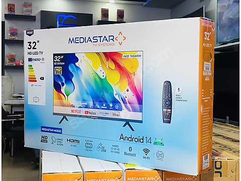 MEDİASTAR 82 EKRAN ANDROİD LED TV (SIFIR KAPALI KUTU) - Sıfır Diğer LED & LCD TV İlanları ...