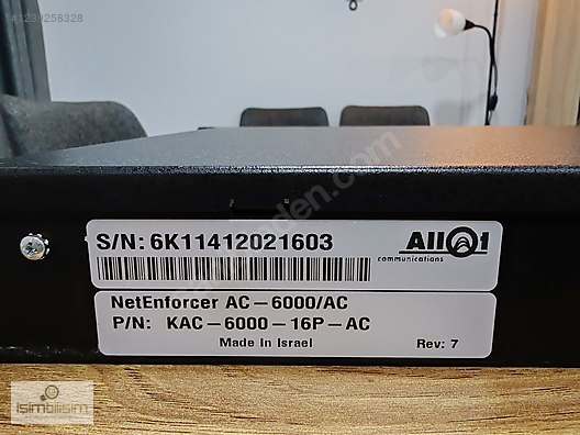 Allot NetEnforcer AC-6000 + KAC-6000-BP-EXT-8P-COP Bypass on sahibinden ...