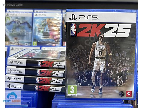 NBA2K25 PS5 -NBA 2K25 PLAYSTATİON 5 SIFIR POLY GAME -AVCILAR sahibinden ...