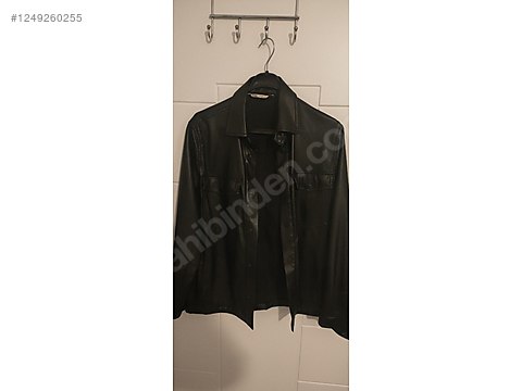 ZARA MARKA SÜNİ DERİ CEKET - Zara Erkek Mont & Kaban Modelleri ...