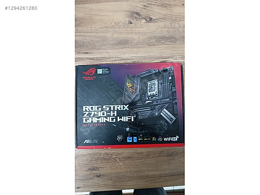 Asus ROG Strix Z790-H Gaming Wi-Fi Intel LGA1700 DDR5 ATX sahibinden ...