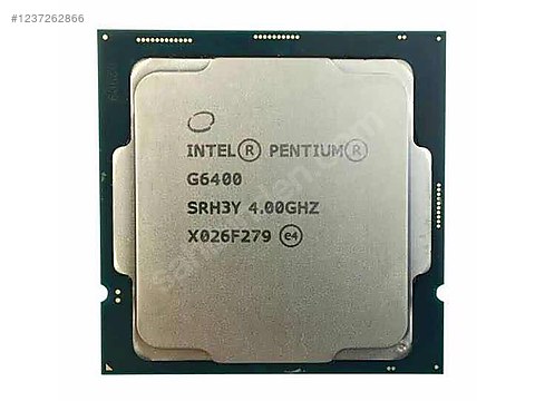 İntel Pentium Gold G6400 srh3y 4.00ghz sahibinden.comda - 1237262866
