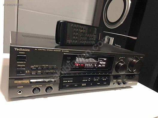 Technics Entegre Amfi - Technics SA-GX505 stereo receiver Made ın kapan ...