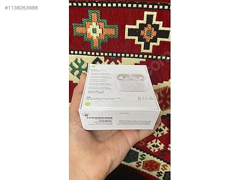 APPLE AİRPODS PRO 2.NESİL SIFIR KAPALI KUTU ORJINAL YURDIŞI - Bluetooth Kulaklık ve Tüm Cep ...