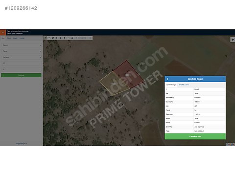 Prime Tower dan Tavas Garipköyde Satılık Araziler - Satılık Arsa ...