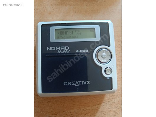 Creative Nomad Muvo 2 4Gb MP3 Player Tertemiz koleksiyonluk - Creative ...