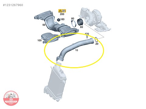 Otomobil & Arazi Aracı / Motor / A6420908937 642 090 89 37 Hava emiş ...
