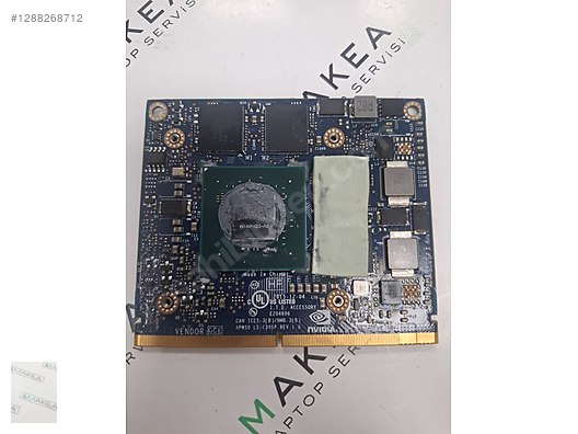 NVIDIA N16P-Q3-A2 4GB DDR5 QUADRO M2000M MXM WORKSTATION GPU sahibinden ...