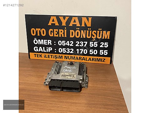 Otomobil & Arazi Aracı / Elektrik / MASERATİ GHİBLİ ECU MOTOR BEYNİ 670108936b sahibinden.comda ...