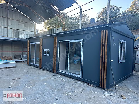 Prefab Houses / 4X8 32 M2 İKİ ODALI BETOPANLI ÖZEL ÜRETİM KONUT ...