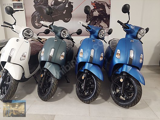 SYM Fiddle IV 125 2023 Model Scooter / Maxi Scooter Motor Motosiklet ...