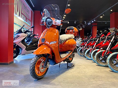 Yuki Bellini 50 2025 Model Scooter / Maxi Scooter Motor Motosiklet ...