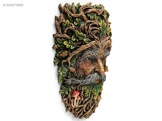 ELDERWOOD TREE MAN WALL PLAQUE MASKE VERONESE WİSE WU78536AA sahibinden ...