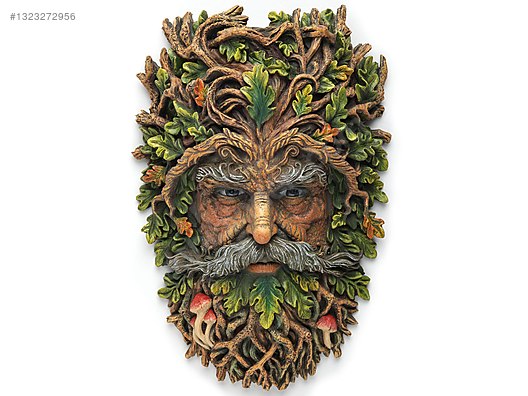 ELDERWOOD TREE MAN WALL PLAQUE MASKE VERONESE WİSE WU78536AA sahibinden ...