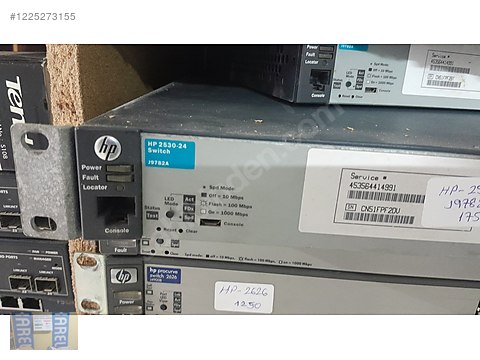 HP- 2530 j9782A SWITCH SORUNSUZ PAZARLIKSIZ - Switch, Hub & Splitter ...