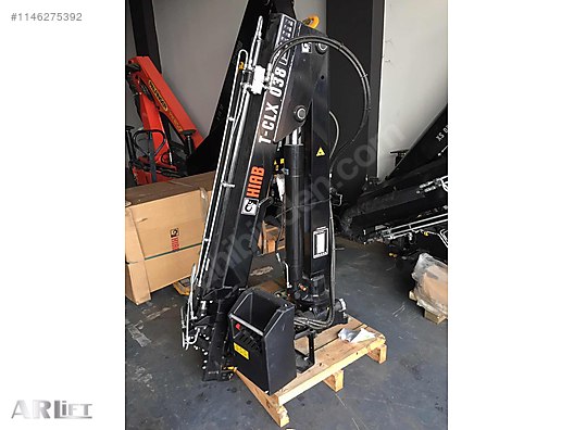 STOKTAN HEMEN TESLİM HİAB T-CLX 038 B-3 HİDROLİK BOMLU VİNÇ - Mobil ...