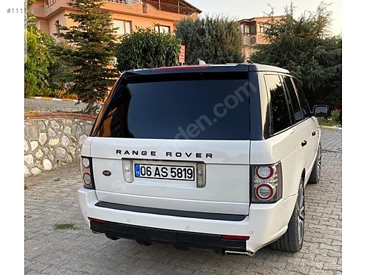 Land Rover / Range Rover / 3.6 TDV8 / HSE / BORUSAN ÇIKIŞLI TRAMER ...