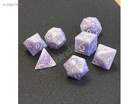 dungeon dragons zar d20 zar seti el yapımı sahibinden.comda - 1236277680