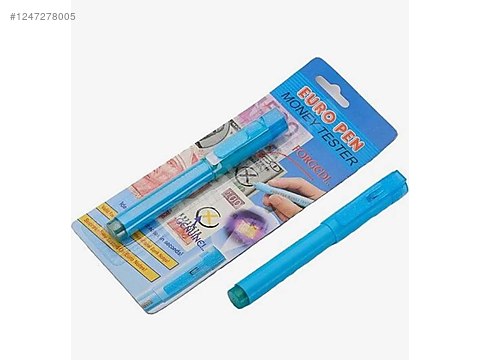 Sahte Para Kalemi UV Işıklı + Mürekkepli Kontrol! ️ - Sahte Para Tespit ...