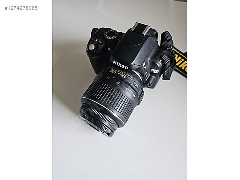 DSLR / Nikon / D60 / Nikon D60 body, orijinal lens, zoom lens ve tripod ...
