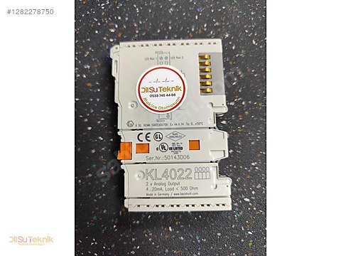 Beckhoff KL4022 0000 - Beckhoff Programlayıcı - 1282278750