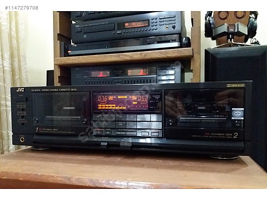 JVC TD-W999 Stereo Double Cassette Deck-ÜCRETSİZ KARGO- sahibinden.comda - 1147279708