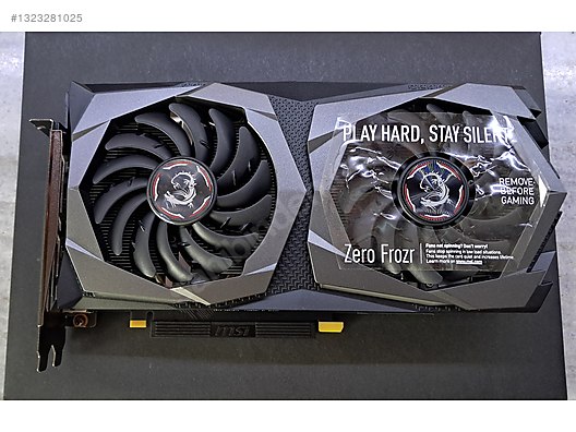 MSI Nvidia GeForce GTX 1660 Gaming X 6GB 192Bit GDDR5 DX12 sahibinden ...