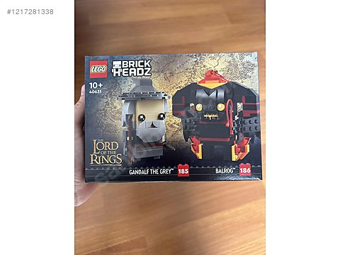 LEGO Brickheadz - 40631 - LOTR - Gandalf The Gray ve Balrog sahibinden ...