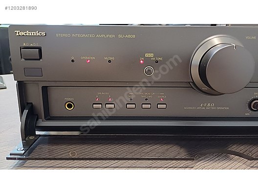 Technics Entegre Amfi - TECHNİCS SU-A808 AMFİ KULLANILMAMIŞ SÜPER TEMİZ ...