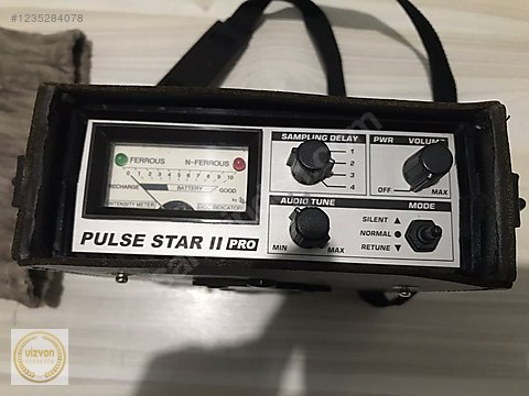 TERTEMİZ ALMAN EFSANESİ PULSE STAR 2 PRO DERİN ARAMA DEDEKTÖRÜ - Metal ...