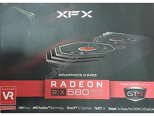 XFX RX-580 P8DFD6 AMD Radeon Fatboy 8GB DDR5 (E.K.06) sahibinden.comda ...