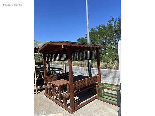 Ahşap Çardak & Kameriye & Bahçe Mobilya Modelleri - 1257286468