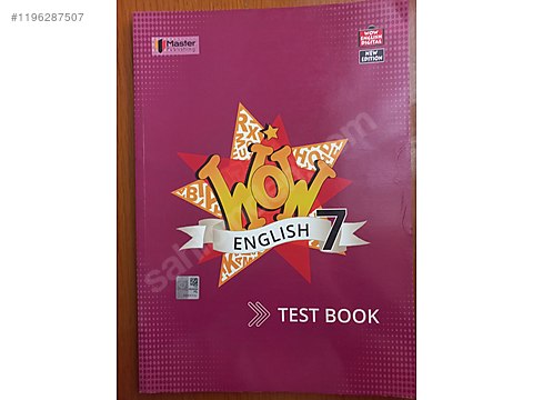 Wow english 7 test book - Test Kitapları sahibinden.com'da - 1196287507