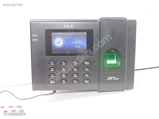 ZkSoftware T4-C Personel Takip Sistemi - Turnike ve Elektronik Kapı ...