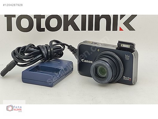 Compacts Canon PowerShot SX210 IS CANON SX210 S FOTO KL N K DE at sahibinden 1204287928