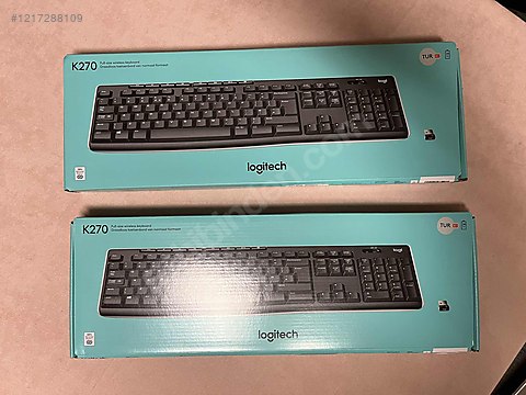 Logitech K270 klavye mouse set sahibinden.comda - 1217288109
