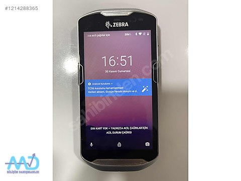ZEBRA TC56 Sim Kartlı / TC57 ile Aynı Özelliklere Sahip - Barkod Cihazı ...