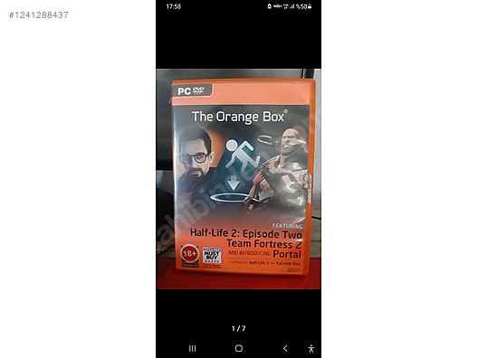 the orange box pc cd at sahibinden.com - 1241288437
