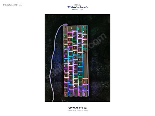 RGB Oyuncu Klavyesi - Mekanik blue swich - Az kullanılmış - Blueforce ...