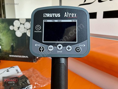 RUTUS ATREX 28CM BAŞLIKLI VLF DEDEKTÖR SIFIR KAPALI KUTU - Metal ...