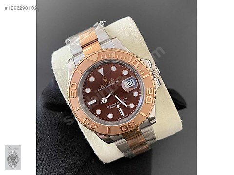 Rolex / YACHT-MASTER 40MM BI-COLOR CHOCOLATE DIAL ETA sahibinden.comda ...