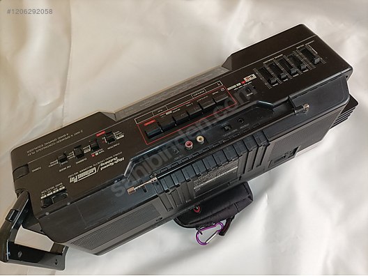 Sharp WQ T282 Q(BK) Duble Cassette Radio - İkinci El Sharp Müzik Seti ...